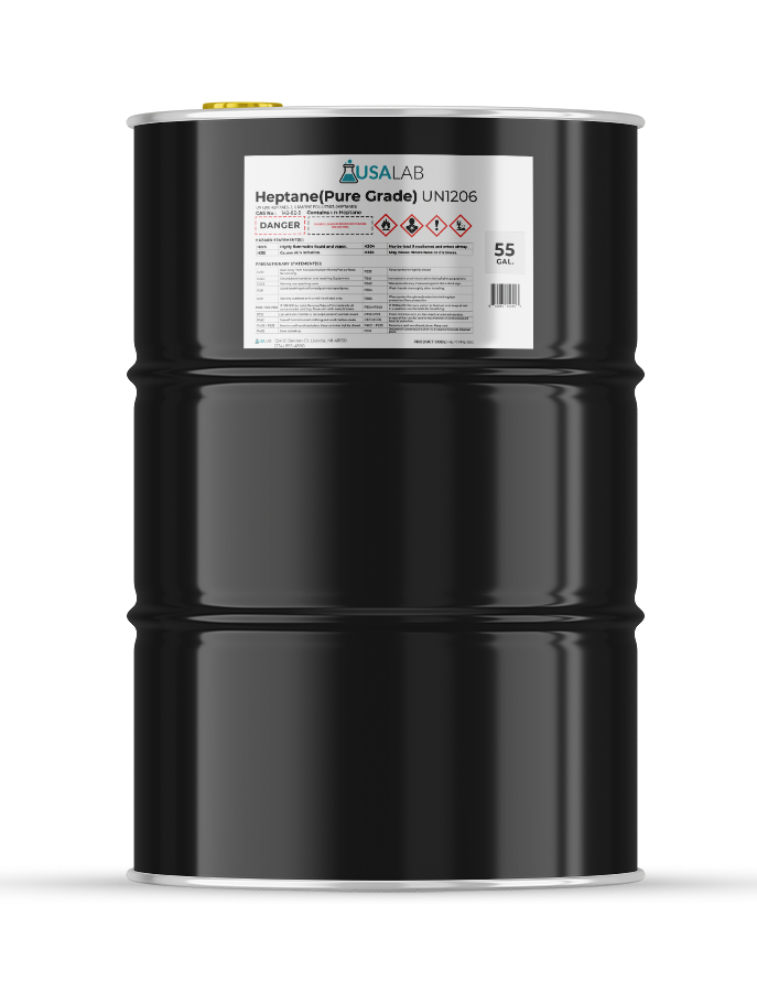 High Purity Heptane 99% | Versatile Solvent | USA Lab
