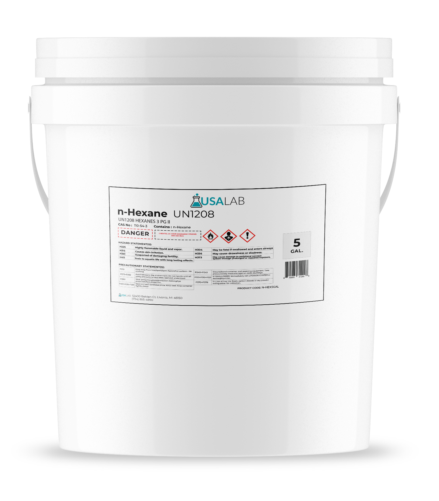 Isopropyl Alcohol 70% | Colorless Liquid | USA Lab