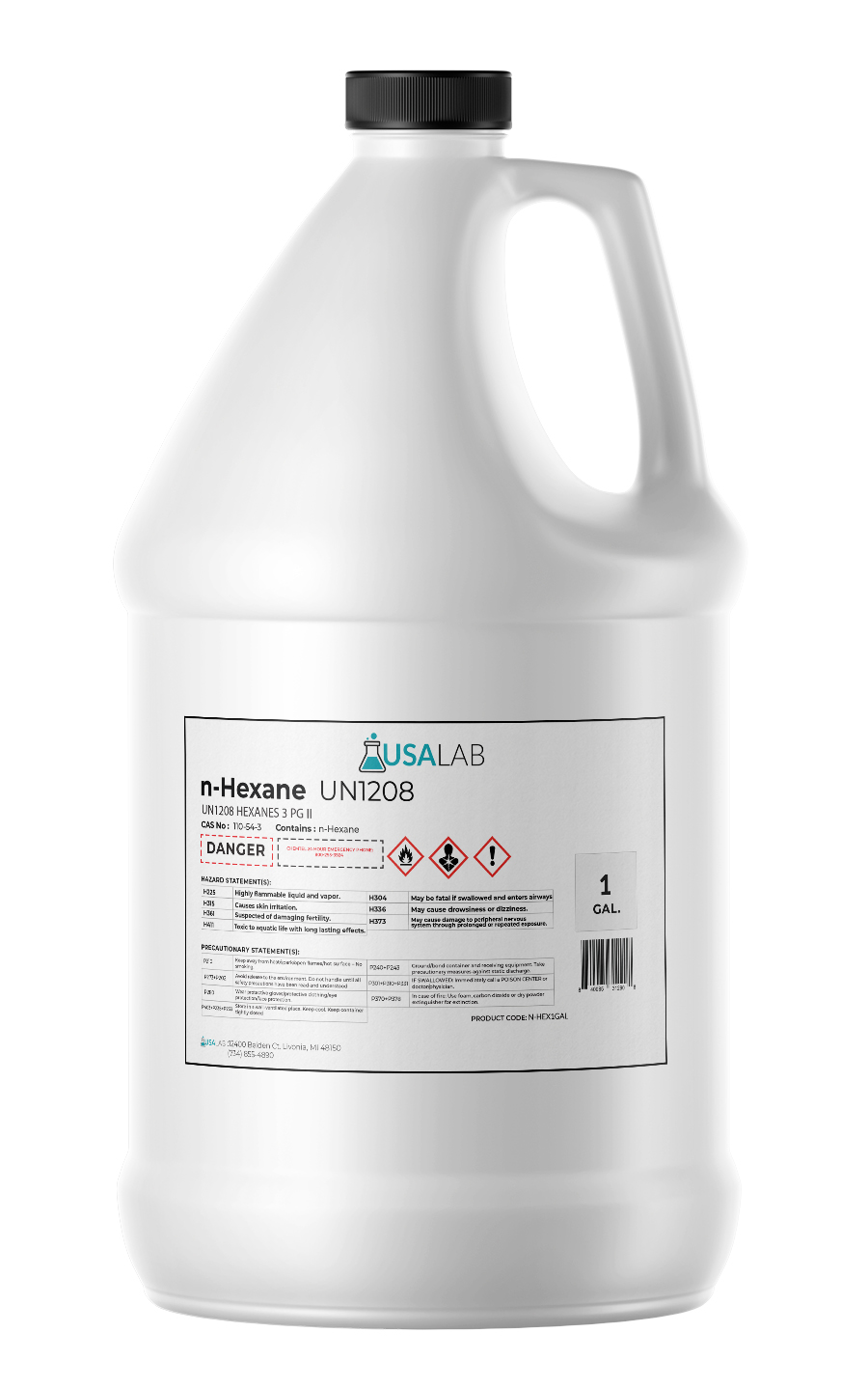 Isopropyl Alcohol 70% | Colorless Liquid | USA Lab