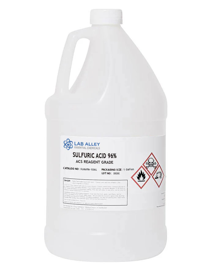 Sulfuric Acid 96% ACS Reagent Grade | USA Lab