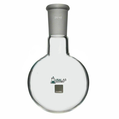 250mL Round Bottom Receiving Flask | USA Lab