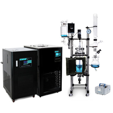 USA Lab 20L Single Jacketed Glass Reactor Turnkey System