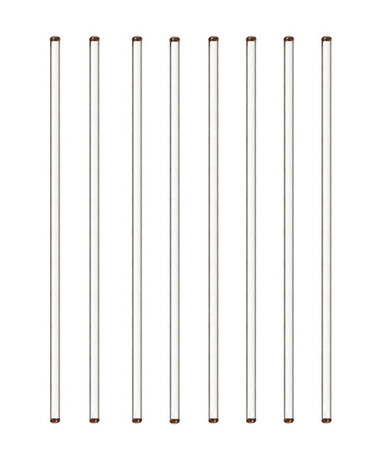 USA Lab Glass Stirring Rod Individual, 8 & 24 pack - USA Lab