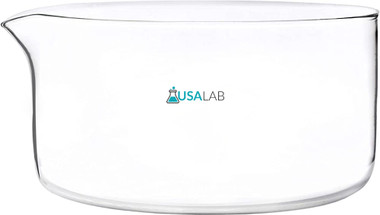 High Borosilicate Glass Crystallization Lab Dish | USA Lab