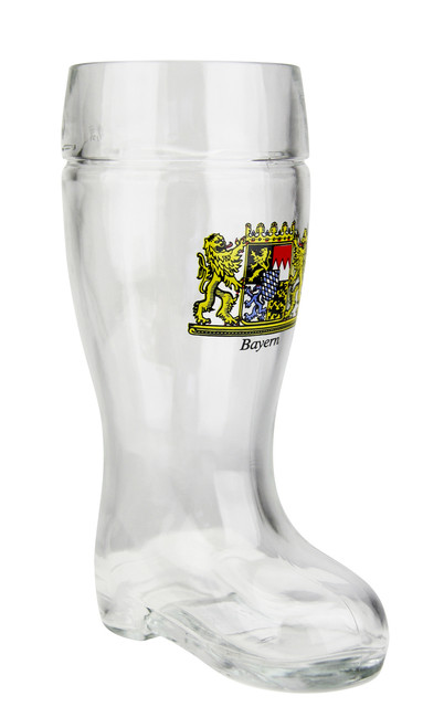 0.5 Liter Glass Beer Boots | Authentic Das Boot with Custom Engraving ...