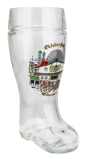 German "Das Boot" Glass Beer Boots: personalized & custom