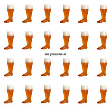 Plastic Beer Boot 24 pack 1 Liter - GermanSteins.com