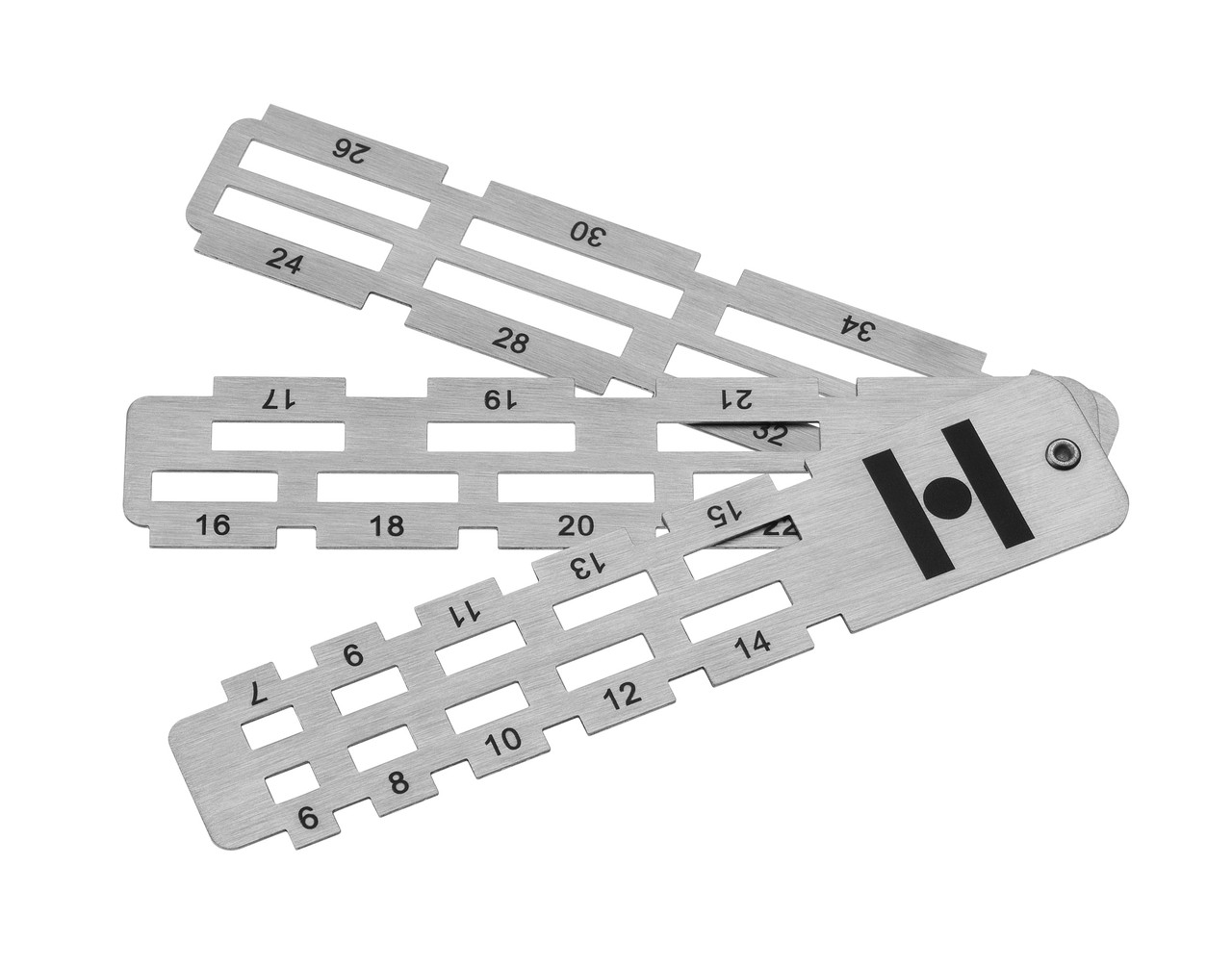 HIRSCH Lug End Ruler 9013 50 04