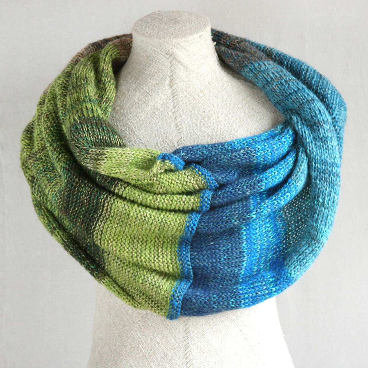 New Zealand blue waters inspired shawl wrap shoulder blanket | Wrapture ...