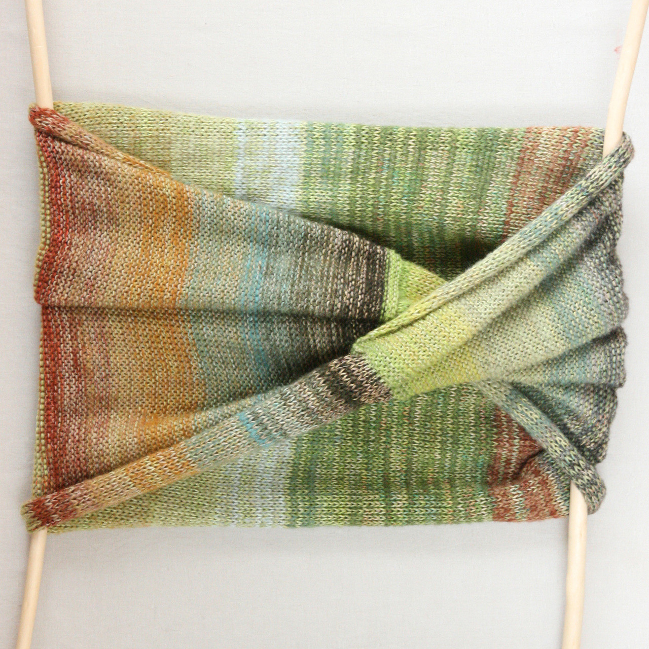 willow greens shawl wrap shoulder blanket | Wrapture by Inese
