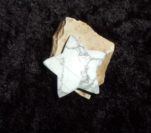 Star Stone with WISHING SPELL - Mystic Morning Treasures