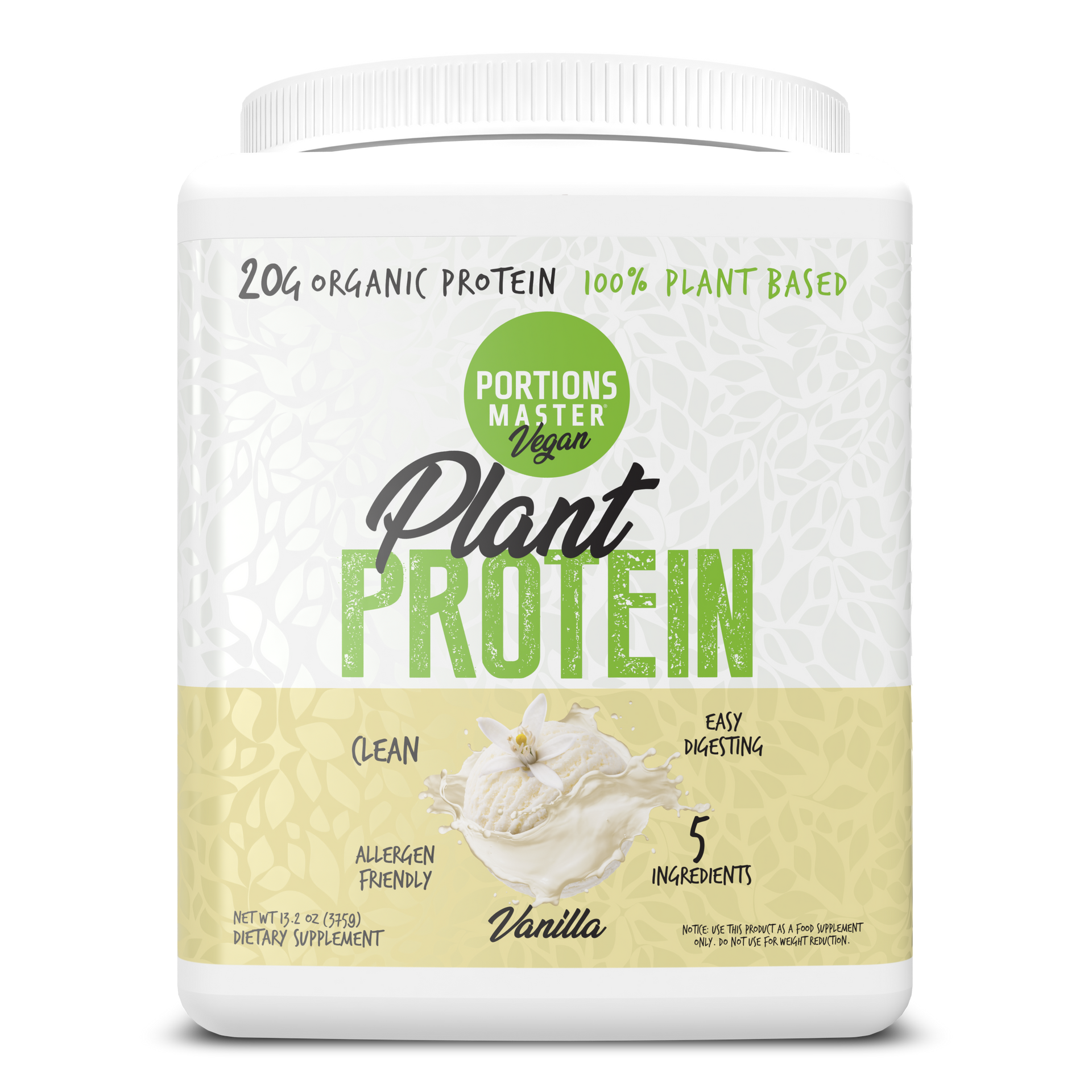 Vegan - Plant Protein - Portions Master