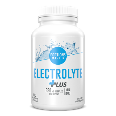 Portions Master Electrolyte Plus 690mg | Hydrating for Performance ...