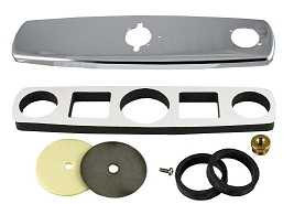 Sloan ETF-432-A Trim Plate 8 inch for Double Hole Centerset Sink