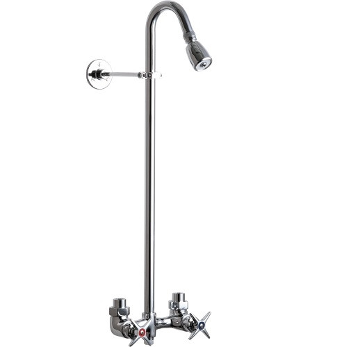 Chicago Faucets 752-CP Exposed Two Handle Shower Fitting