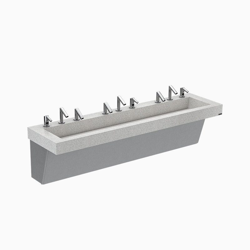 Sloan AD-83000 AER-DEC Integrated Sink (Three Station)