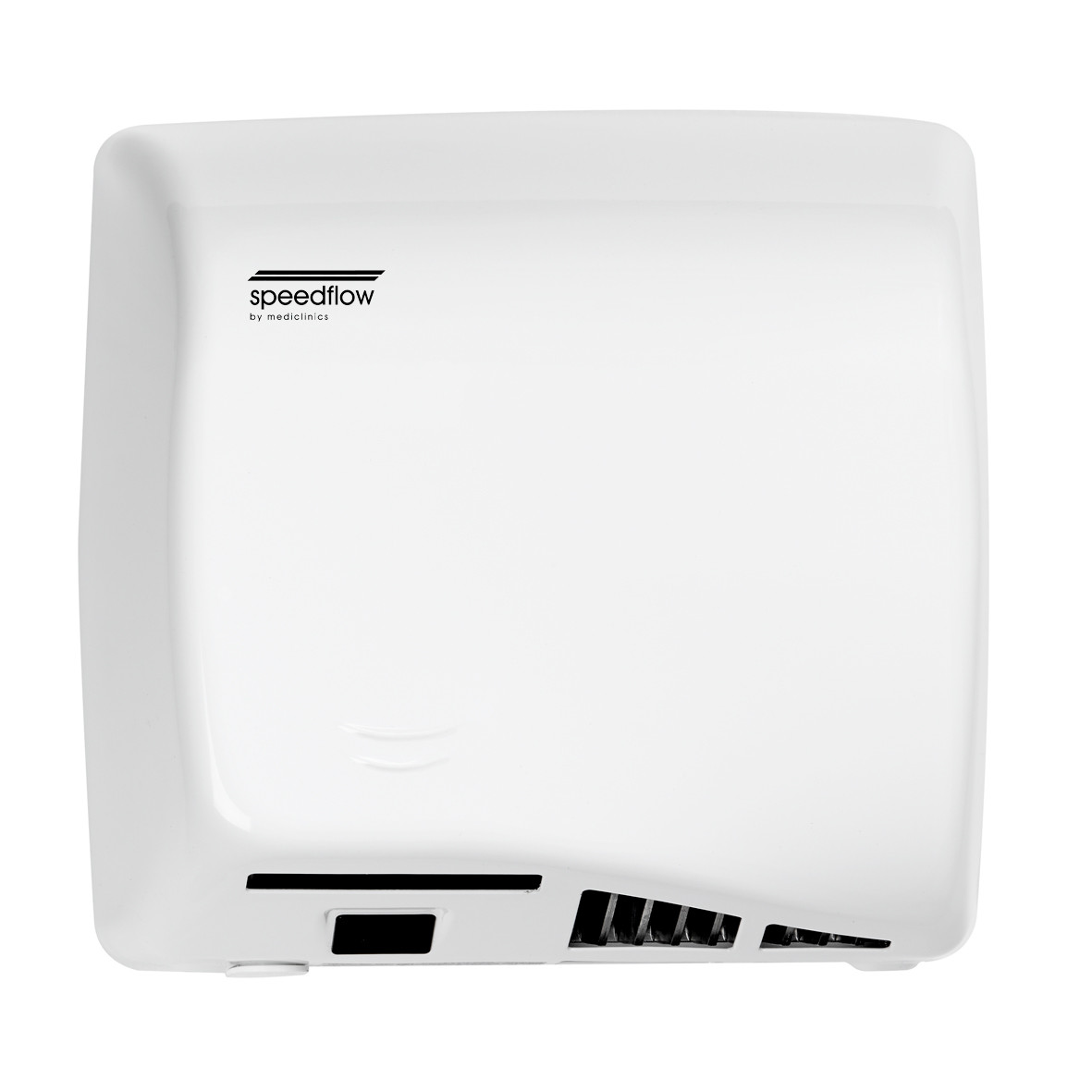 Saniflow M06A White Steel ADA Compliant Speedflow Hand Dryer