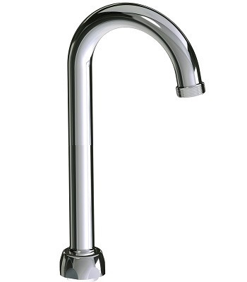 Chicago Faucets GN1BFCJKABCP Gooseneck Spout Flow Control