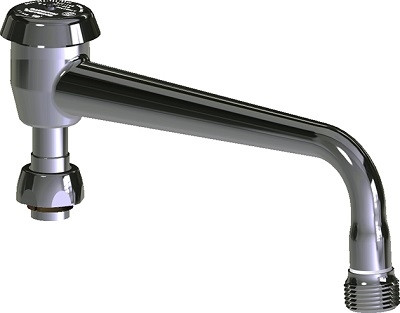 Chicago Faucets L8BVBE2-2JKCP L-type Swing Spout 8 inch