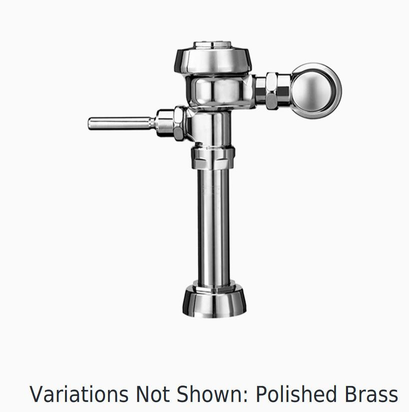 Sloan ROYAL 110-3.5-PB Water Closet Flushometer 3910154