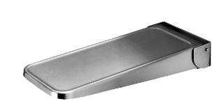 Gamco 287 Satin Stainless Steel Folding Utility Shelf