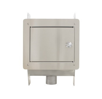 Bradley 7920 Recessed Stainless Steel Dialysis Box