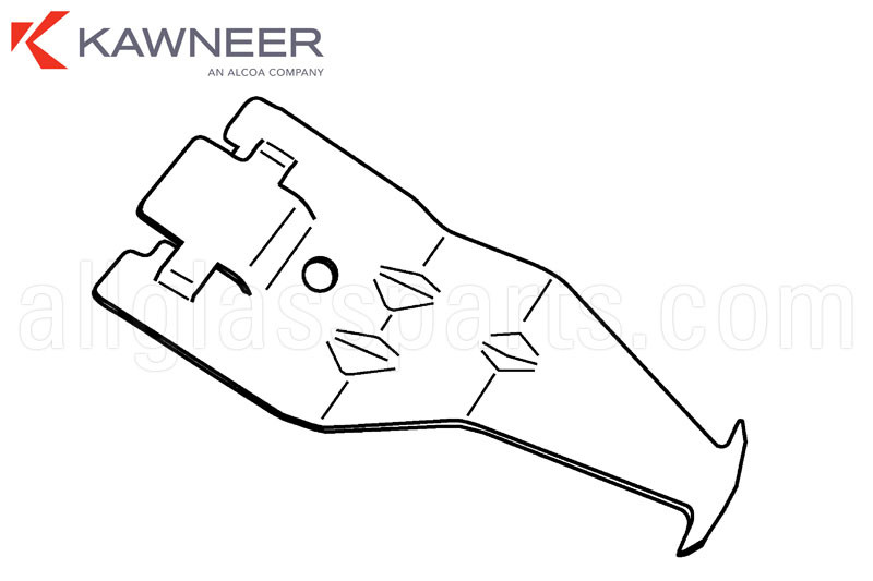 Core Clip Tool Kawneer | All Glass Parts
