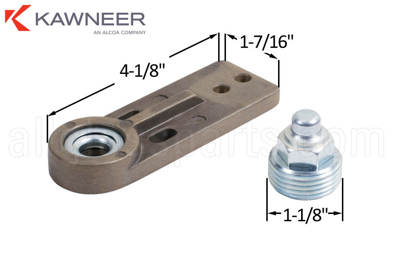Center Hung Pivot Bottom Portions Kawneer | All Glass Parts