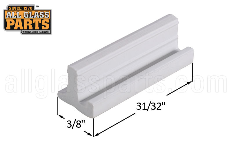 Sliding Window Glide 31/32'' Length 12/32'' Width