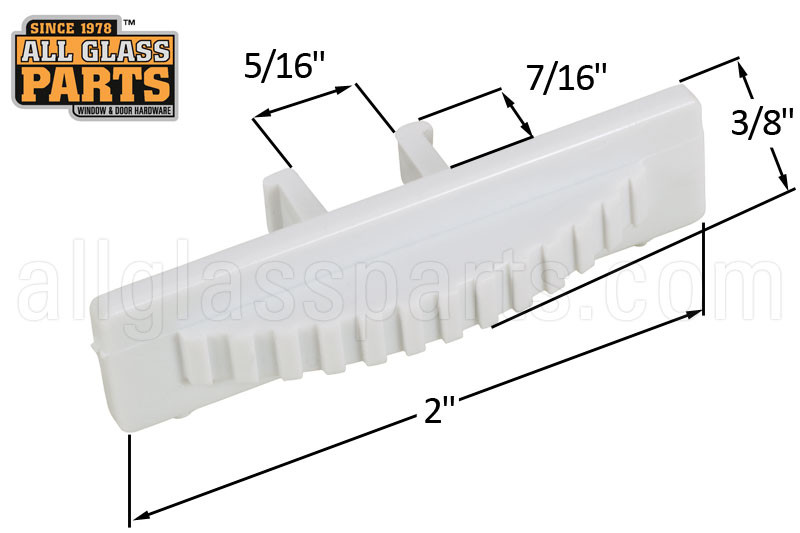 Tilt Latch Button Insert | All Glass Parts