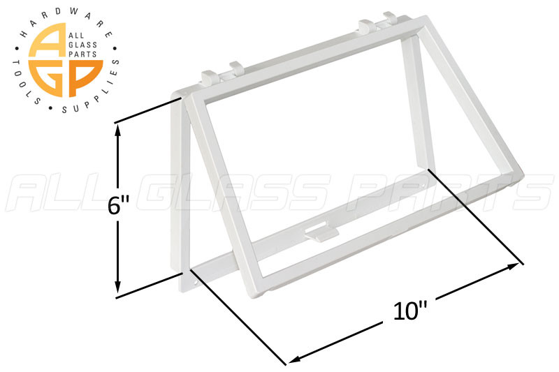 Screen Wicket White | All Glass Parts