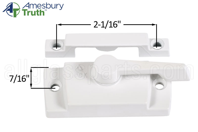 Cam Lock Truth Hardware 'Trimline' 17.38 | All Glass Parts
