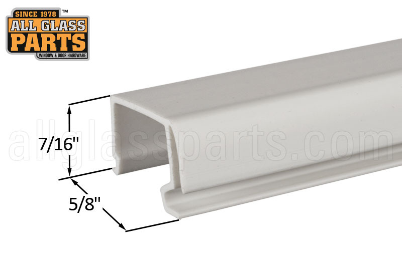 Tri-Lite Window Snap Channel White | All Glass Parts