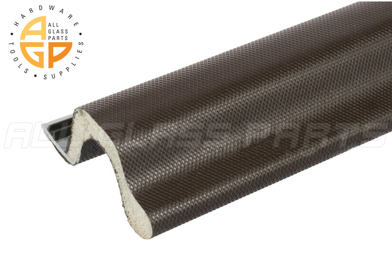 Kerf Mounted Weatherseal Extended Reach Brown