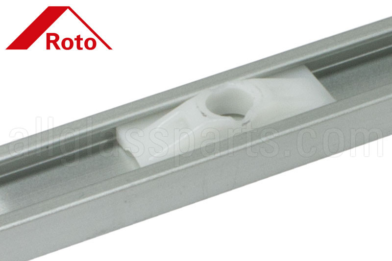 Surface Mount Track w Integrated Glide Roto Hardware