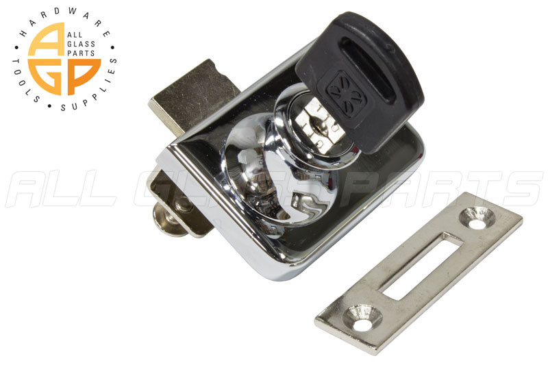 Glass Mounted Cabinet Lock 10-12mm | All Glass Parts