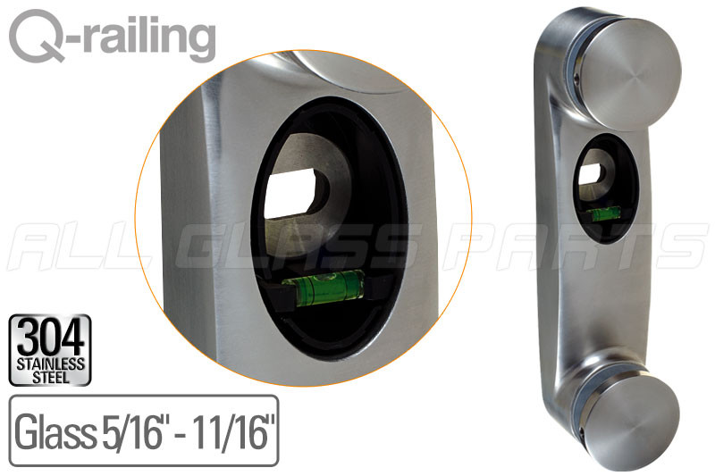 Easy Glass Blok Glass Adapter Glass 5/16" - 11/16" Interior