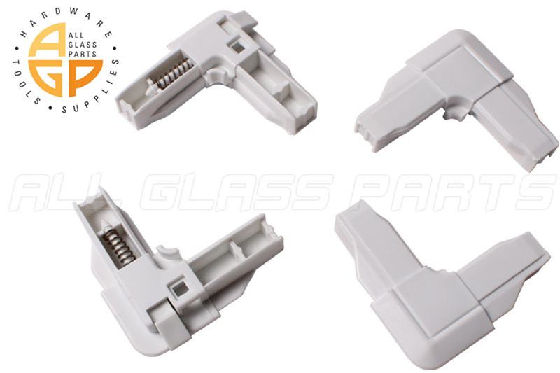 Screen Corner Straight Tab Screenco | All Glass Parts