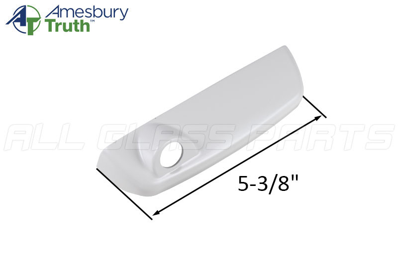 Operator Cover & Handle White Metal | All Glass Parts