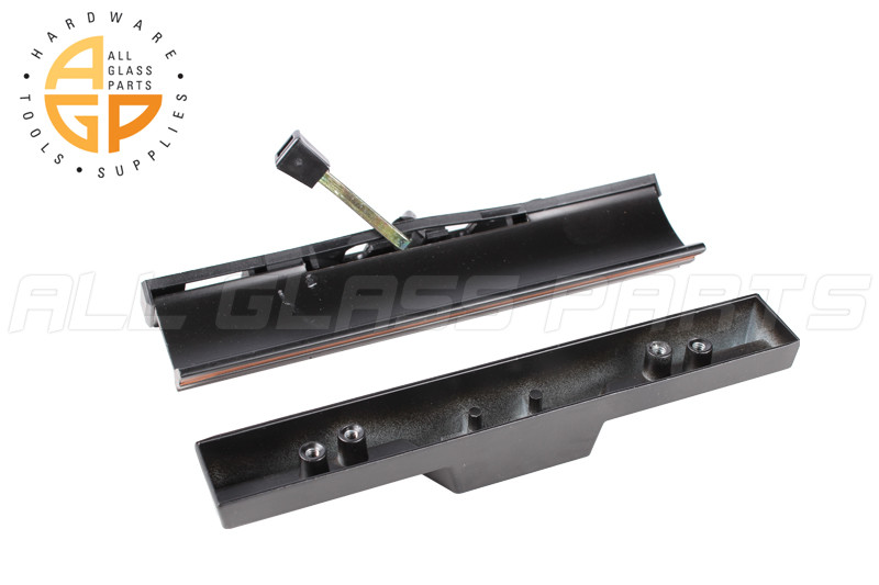 Sliding Glass Door Handle Black High Impact Thermal Plastic