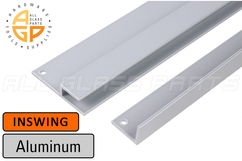 Interlocking Astragal Offset Bar 3" Silver 82" Length