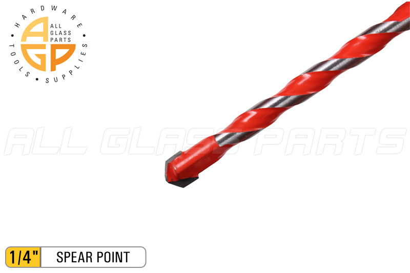 1/4" Glass Carbide Tipped Bits AGP | All Glass Parts
