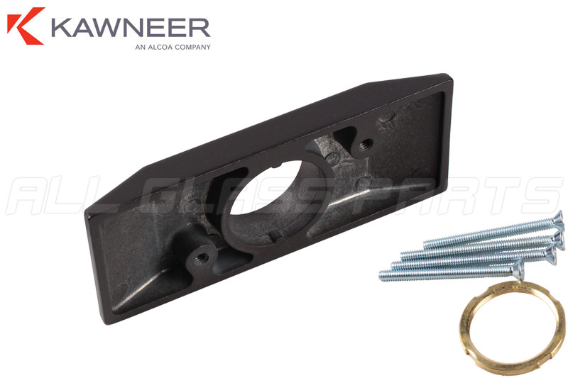 Mounting Plate Keyed Kawneer Bronze All Glass Parts
