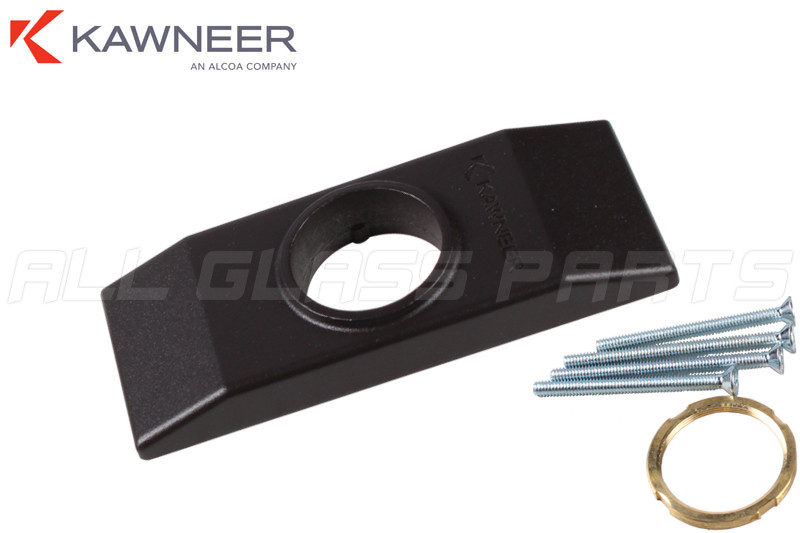 Mounting Plate Keyed Kawneer Bronze All Glass Parts