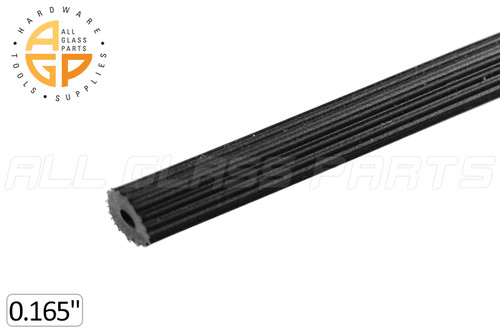 Rubber Screen Spline .165" Black | All Glass Parts