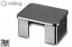 Cap Rail & Accessories - Square Profile Cap Rail & Accessories