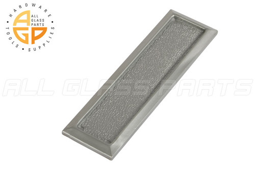 Stick-On Finger Pull Aluminum | All Glass Parts