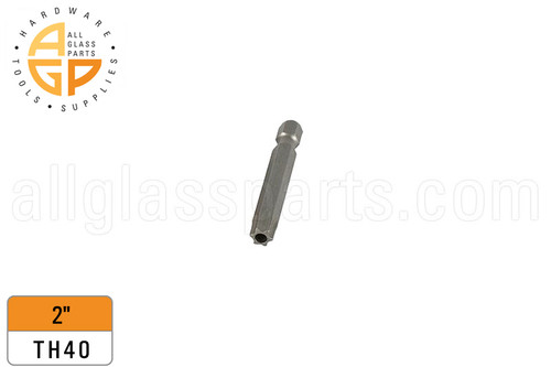 Tamper Torx Bits TH40 2'' | All Glass Parts