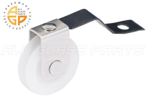 Sliding Screen Door Roller 1-11/16'' Length Nylon Wheel