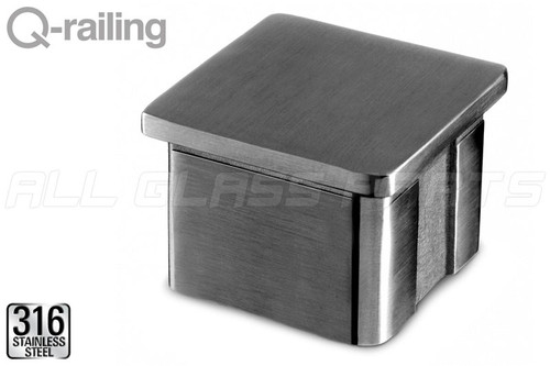 Square Line End Cap Outdoor | All Glass Parts